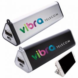 Triangle Power Bank 2200 MAh With Suction Phone Stand 121362