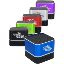 Personalized Two-Tone Square Bluetooth Speaker by Logotech 147502