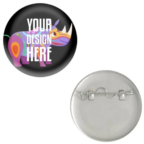 custom button pin