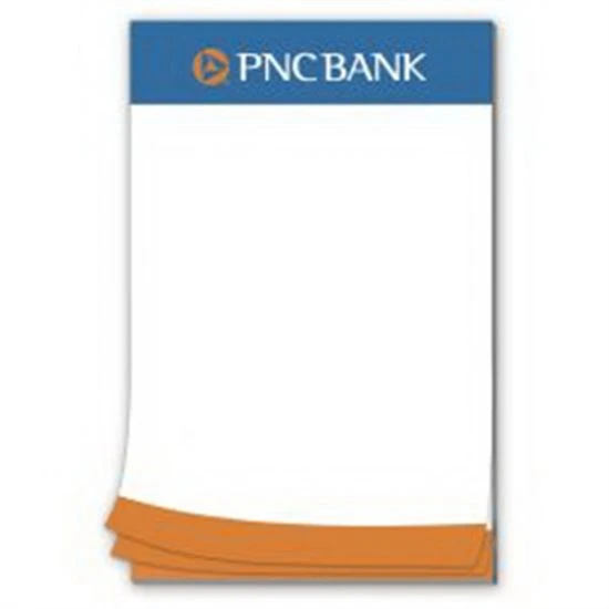 blank paper note pad