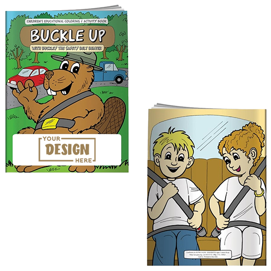 buckle up for safety coloring pages